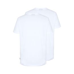 Chiemsee Herren T-Shirt, wei&szlig;, Gr. XXL, unifarben, 100% Baumwolle, Shirts, - im vorteilhaften Doppelpack