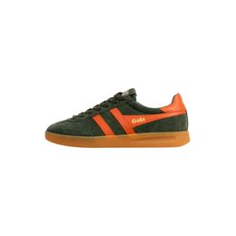 Gola Cyclone-Sneaker aus Leder Gr&uuml;n | Gr.: 44