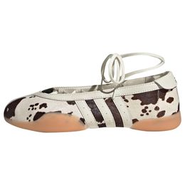 adidas originals Ballerina 'Taekwondo Mei' Damen Gr&ouml;&szlig;e 39/39.5 ecru / schoko Sommerschuhe