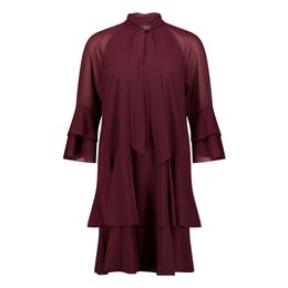 Vera Mont Kleid Damen Gr&ouml;&szlig;e 40 weinrot Sommerkleid