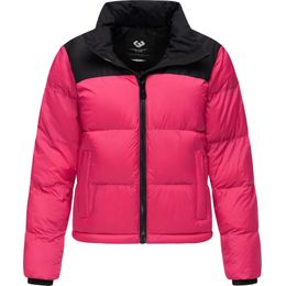 Ragwear Winterjacke 'Serah' Damen Gr&ouml;&szlig;e S himbeer / schwarz