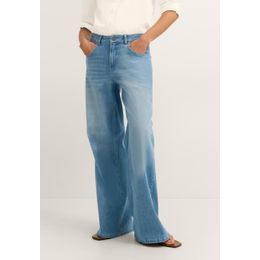 Bugatti Damen Jeans Modern Fit 5-Pocket leicht ausgestellt