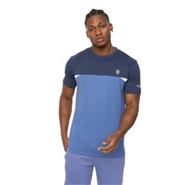 CrossHatch - "Castlebay" T-Shirt f&uuml;r Herren (Blau)