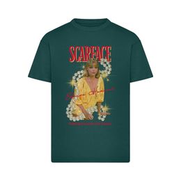 Merchcode T-Shirt 'Elvira' Herren Gr&ouml;&szlig;e XL goldgelb / dunkelgr&uuml;n / rot / perlwei&szlig;
