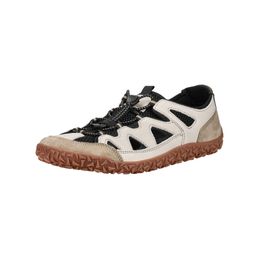 Camel Active Herren Schn&uuml;rschuh "Camel Active Barfu&szlig;schuhe Halbschuhe Leder/Textil", Gr. 47, wei&szlig;, Leder, Textil, Schuhe