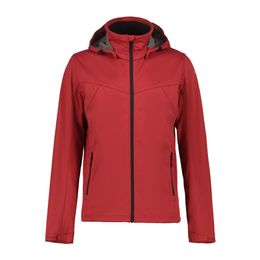 Icepeak Herren Outdoorjacke "Icepeak Softshell jacke Biggs", rot, Gr. 56, Stoff, 100% Polyester, Jacken