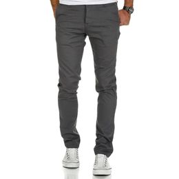 REPUBLIX Slim Chino SERGINO in Dunkelgrau | Gr.: W34/L34