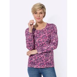 WITT WEIDEN Langarm-Shirt in traube-erika-bedruckt | Gr.: 40