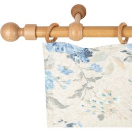 Gardinenstange SN DECO GROUP, L:540cm, braun, Holzwerkstoff, Gardinenstangen, "Giro", 28 mm, Holz, verschiedene L&auml;ngen und Farben, Komplettset