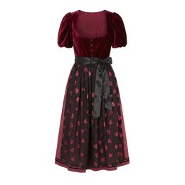 Ulla Popken Kleid in weinrot | Gr.: 52 - Normalgr&ouml;&szlig;e