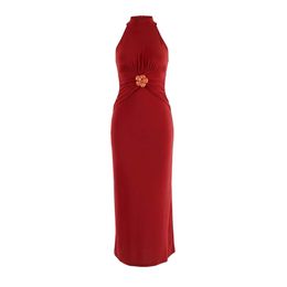 Trendyol Kleid Damen Gr&ouml;&szlig;e 36 rot Sommerkleid