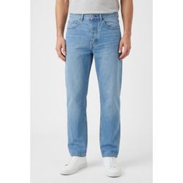 Hugo Herren 5-Pocket-Jeans "Nate", blau, Gr. 35, unifarben, Denim/Jeans, Obermaterial: 100% Baumwolle, Jeans, Baggy Fit, stone washed
