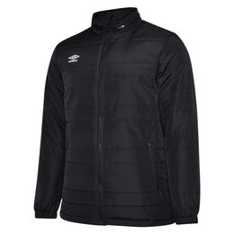 Umbro Herren Club Essential Bench Jacke (Schwarz)