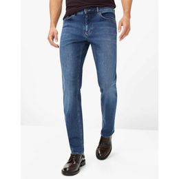Brax Herren 5-Pocket-Jeans "Style COOPER", blau, Gr. 42, Denim/Jeans, 94% Baumwolle, 4% Elastomultiester, 2% Elasthan, Jeans