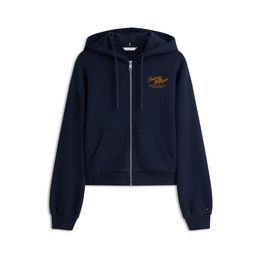 Tommy Hilfiger Sweatjacke Damen Gr&ouml;&szlig;e XS navy / cognac