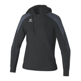 Erima Trainingsjacke "Evo Star Trainingsjacke Mit Kapuze" in Schwarz | Gr.: XXS