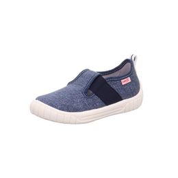 Superfit Geschlossener Hausschuh BILL in Blau | Gr.: 31