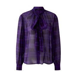 Oui Schluppenbluse in dk violett violett | Gr.: 42