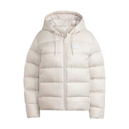 adidas Sportswear Sportjacke 'ESS' Damen Gr&ouml;&szlig;e XS wei&szlig; / offwhite