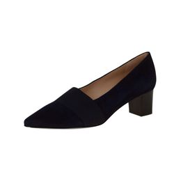 Peter Kaiser Damen Pumps "Peter Kaiser Pumps Veloursleder", Gr. 40,5, blau, Textil, Veloursleder, Schuhe