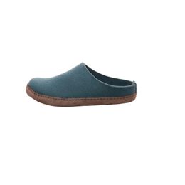 Josef Seibel Damenhauspantoffel Hausschuh in Blau | Gr.: 37