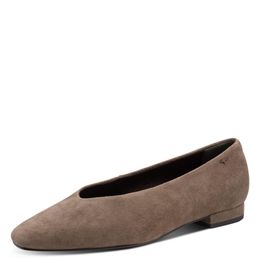 Tamaris Ballet Flats female size 41 Taupe