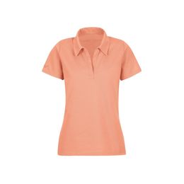 TRIGEMA Damen Poloshirt "TRIGEMA Poloshirt ohne Knopfleiste", rosa, Basic, Gr. L, Piqu&eacute;, 100% Baumwolle, Shirts