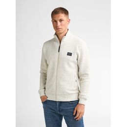 PETROL INDUSTRIES Sweatshirt mit Zip-Kragen steelcrest in Wei&szlig; | Gr.: XL