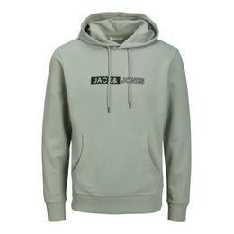 Jack & Jones JACK & JONES Sweatshirt 'Neo' male size M Pastel green / Black