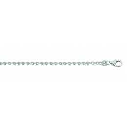Adelia&acute;s ADELIA ́S Damen Kette ohne Anh&auml;nger "Ankerkette Halskette 333 Wei&szlig;gold ( 8K )", 45, Gold, silber, Gold, Halsketten, Goldkette