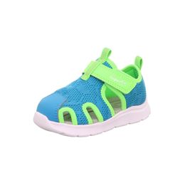 Superfit Sandale 'WAVE' M&auml;dchen Gr&ouml;&szlig;e 27 azur / apfel / wei&szlig;