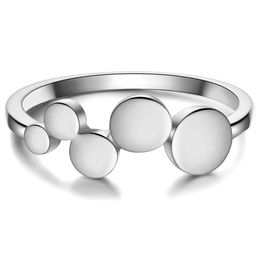 Rafaela Donata Damen Silberring "RD5022", 54, Silber 925 (Sterlingsilber), 1,5mm, silber, Silber 925 (Sterlingsilber), Fingerringe