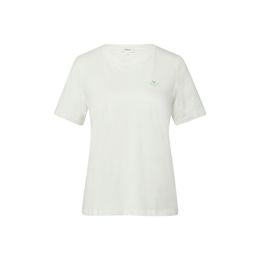 s.Oliver Shirt female size 4XL Cream / Green