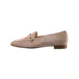 H&ouml;gl H&Ouml;GL Damen Slipper "H&ouml;gl Slipper Veloursleder", Gr. 42, beige, Veloursleder, Schuhe