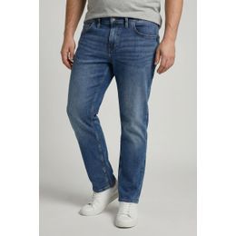 Herren 5-Pocket-Jeans "Mauro GG", blau, Gr. 48, s.Oliver MEN BIG SIZES, unifarben, Denim/Jeans, Obermaterial: 86% Baumwolle, 13% Polyester, 1%