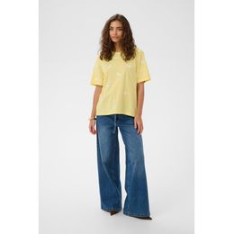 Culture T-shirt CUkissy Relaxed fit in Lemon Meringue | Gr.: XS