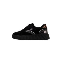 Divine Factory Al&eacute;noa-Sneaker aus Leder Schwarz | Gr.: 40