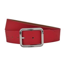 AnnaMatoni Damen Lederg&uuml;rtel "AnnaMatoni AnnaMatoni Damen Leder G&uuml;rtel Echtleder mit moderner", rot, Gr. 90, 100% Leder, G&uuml;rtel