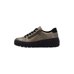 Rieker Lagro Low-Top-Sneaker aus Leder Braun | Gr.: 38