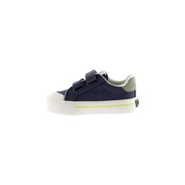 victoria Klettverschluss-Sneaker f&uuml;r Kinder Blau | Gr.: 28