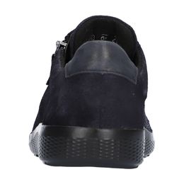 Waldl&auml;ufer WALDL&Auml;UFER Damen Schn&uuml;rschuh "M-Ira-Soft", Gr. 7, schwarz, Nappaleder, Textil, Veloursleder, Schuhe, Sneaker, Bequemschuh, Halbschuh in Spezialweite
