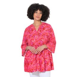 Angel of Style Bluse in hibiskuspink | Gr.: 44