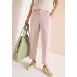 Cecil Damen Comfort-fit-Jeans, rosa, Gr. 33, unifarben, Jeans, 97% Baumwolle, 3% Elasthan, Jeans, aus Baumwolle mit Stretchanteil