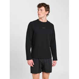 Hummel T-Shirt Raglan&auml;rmel Hmlmomentum Multisport Herren in BLACK | Gr.: S