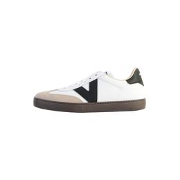 victoria Niedrige Sneaker mit Schn&uuml;rung Wei&szlig; | Gr.: 46