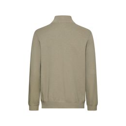 Camel Active Herren Sweatjacke, beige, Gr. XXXL, unifarben, Sweatware, Obermaterial: 100% Baumwolle, Sweatjacken, mit Stehkragen und Rei&szlig;verschluss