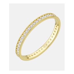 Vanlere Eternity-Ring aus 375 Gelbgold mit Zirkonia | Gr.: 59