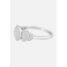 Diamant Exquis Ring aus 375 Wei&szlig;gold mit Diamant | Gr.: 52