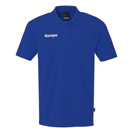 Kempa Herren Trainingsshirt "Trainings-T-Shirt Classic", blau, Gr. XL, Obermaterial: 60% Baumwolle CO(Bio). 40% Polyester Pol. recyc.., Shirts