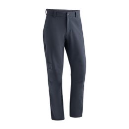 Maier Sports Herren Funktionshose "Herrmann", grau, Gr. 28, 91% Polyamid, 9% Elasthan, Hosen, warme Herren Outdoorhose, robuste Wanderhose, Regular